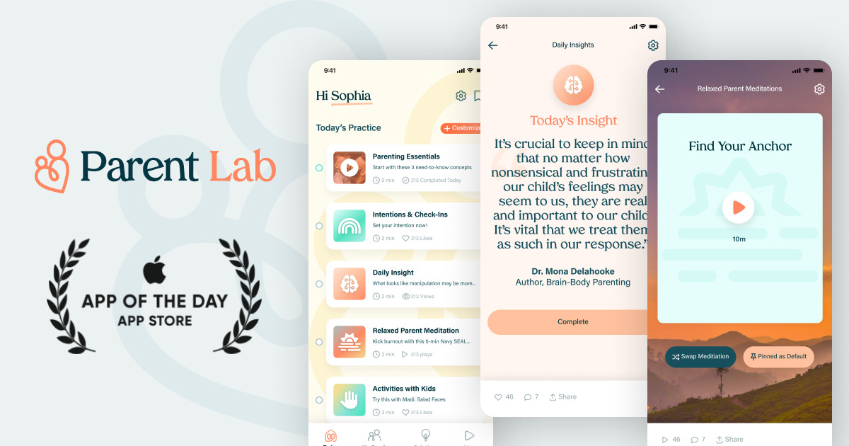 Parent Lab – Daily Parenting App